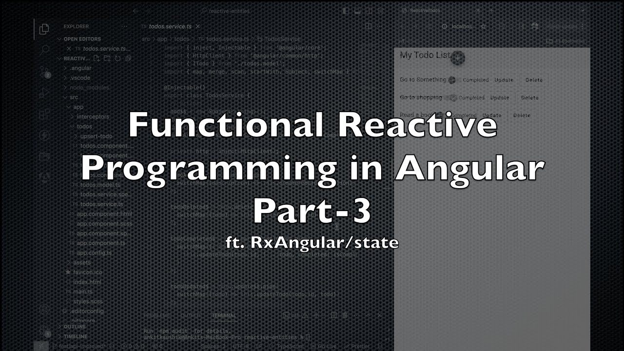 Functional Reactive Programming in Angular - Part 3, ft. RxAngular/state