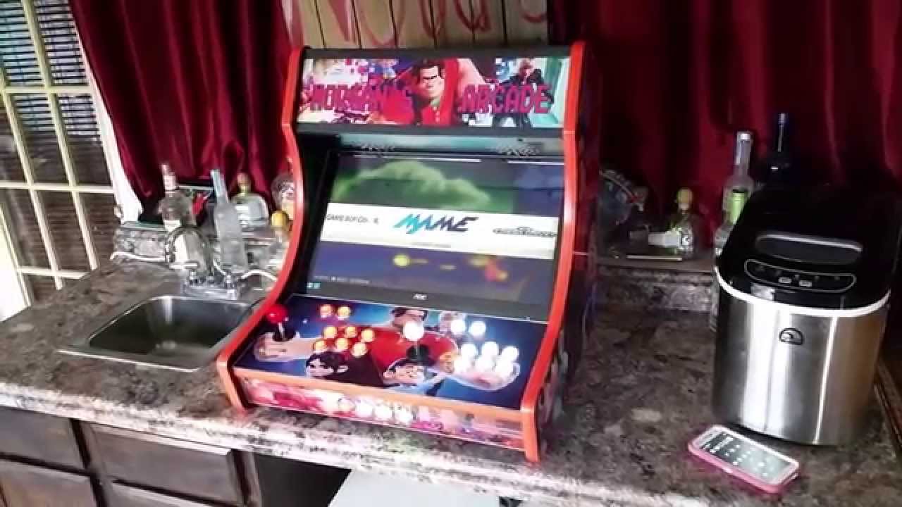 Bartop Arcade on RPI2 with EmulationStation and Kodi