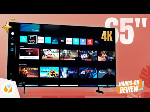 Samsung 65-inch Crystal UHD 4K TV Hands-On