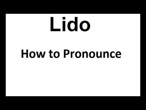 How to pronounce Lido||How to say Lido||Lido Pronunciation||ABDictionary