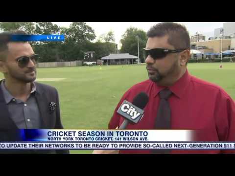Game of cricket growing in popularity in Toronto