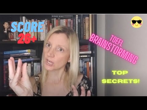 How to Brainstorm Ideas for Prompt One: TOEFL