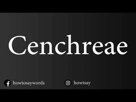 How To Pronounce Cenchreae