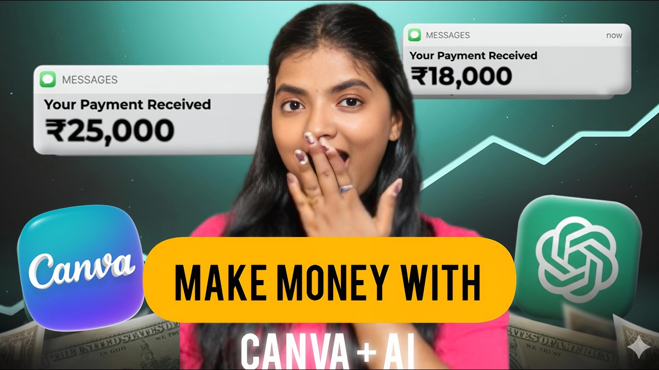 How to Make Money with AI & Canva in 2026| Easiest Way for everyone | Shreya Shinde | Marathi