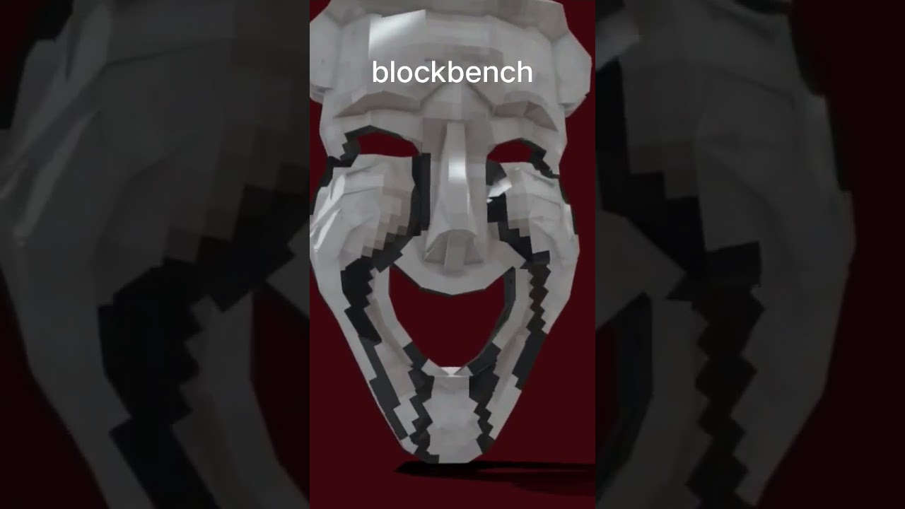 Free sharing of blockbenh models-SCP-035 #minecraft #scp #sketchfab