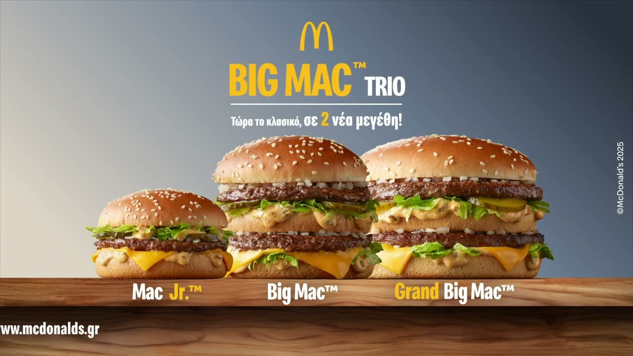 Big Mac™ Trio στα McDonald’s™!