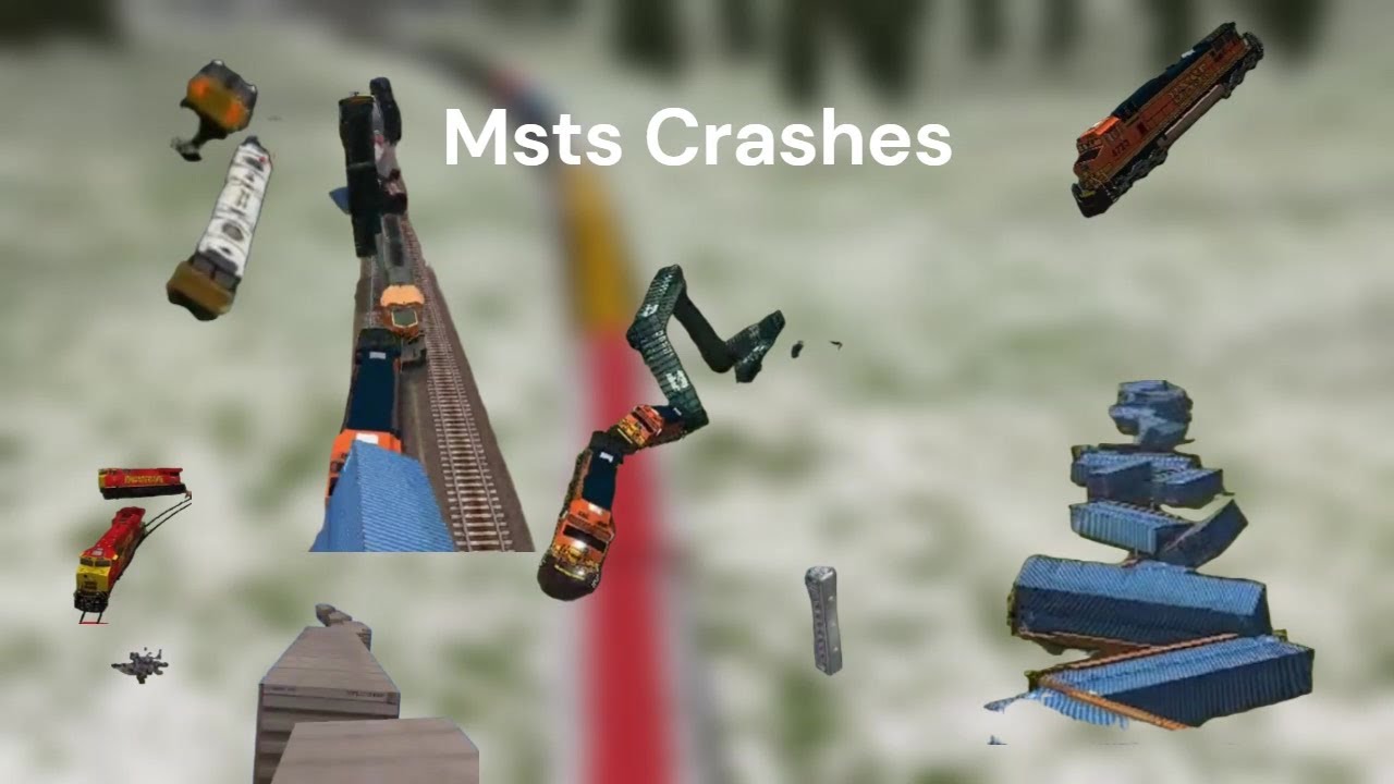 Msts Train Crashes All 1-9
