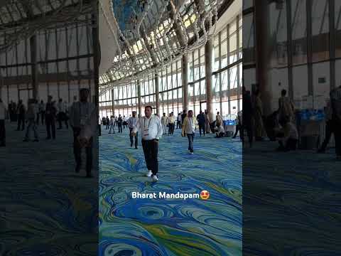 Bharat Mandapam inside view🤩 #shorts #youtubeshorts #trending #architecture #design