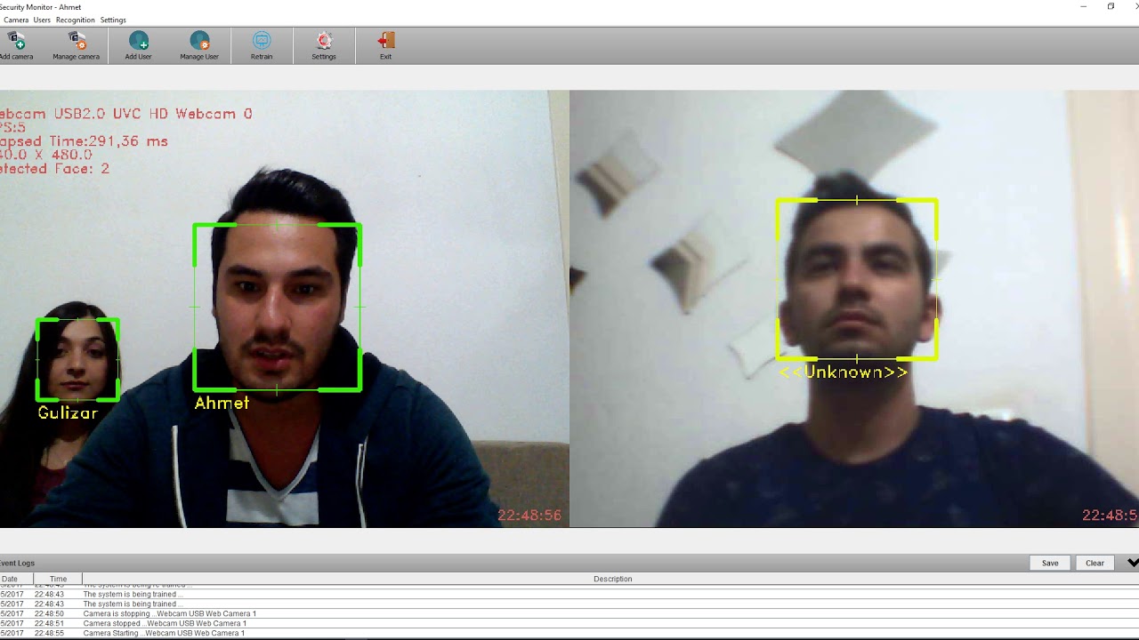 Face Recognition Java OpenCV JavaCV