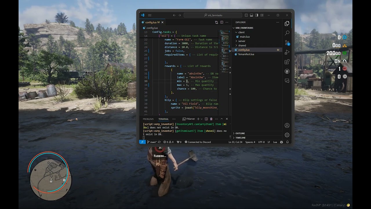 [PAID][VORP] Farming Tasks (srb_farmtasks) - RedM Releases - Cfx.re ...