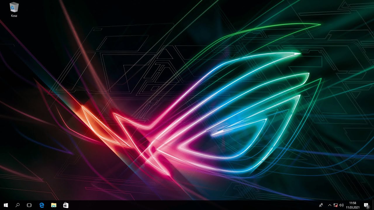Messing around with a windows bootleg (Windows 10 ROG edition)