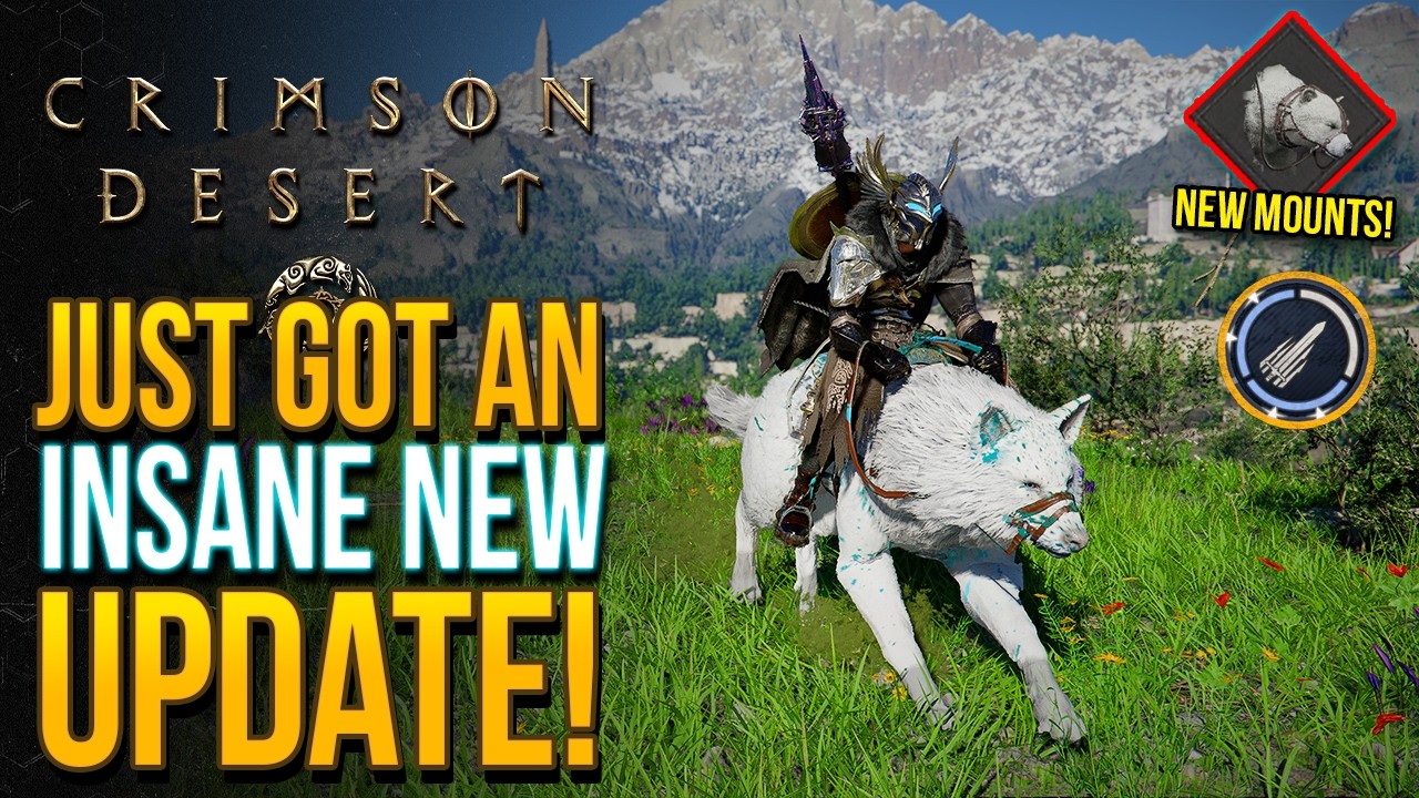 This Crimson Desert Update Changes Everything! New Legendary Mounts, Flying Mechanic & More