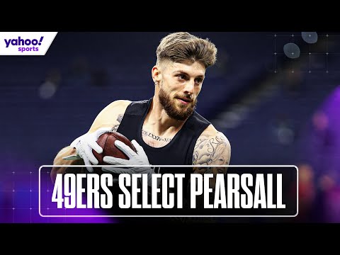Why 49ERS fans should LOVE the RICKY PEARSALL pick | 2024 NFL Draft | Yahoo Sports