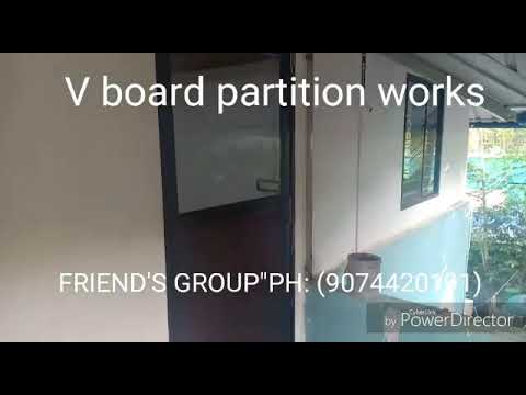 Fibre Cement Wall Partition - V Board Wall Partition Wholesaler from ...
