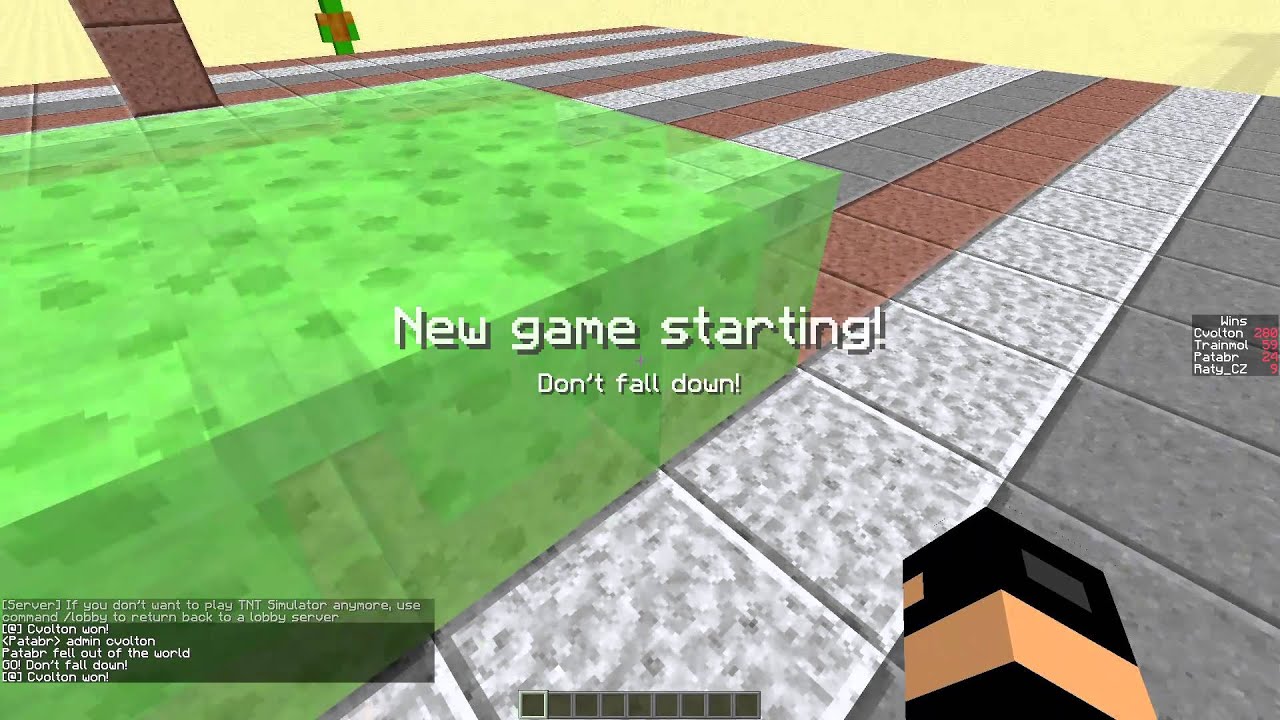 Minecraft - Mineplex Runner Minigame IN VANILA MINECRAFT - BUILT WITH COMMAND BLOCKS