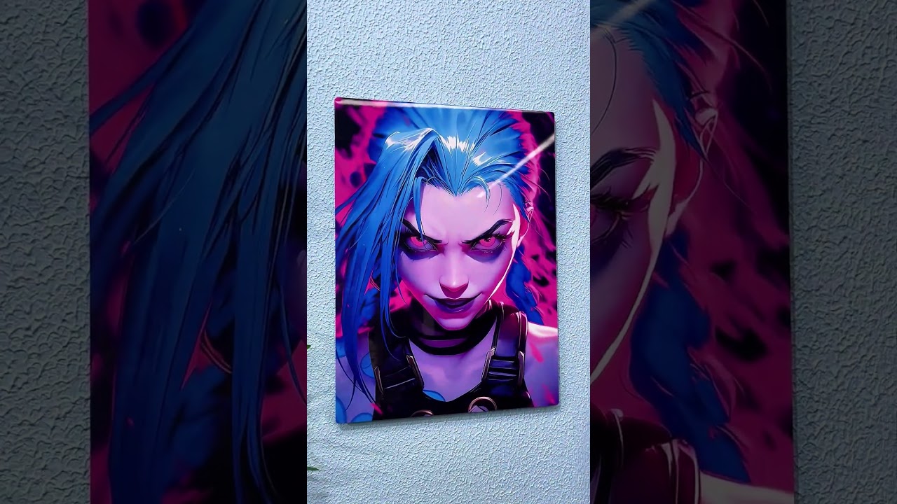 Arcane Jinx Metal Poster Unboxing | Premium iMetalPoster Review & Room Setup