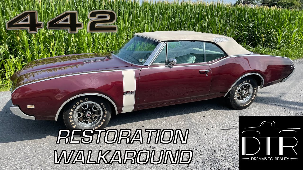 1968 Olds 442 Restoration Walkaround DTR Automotive