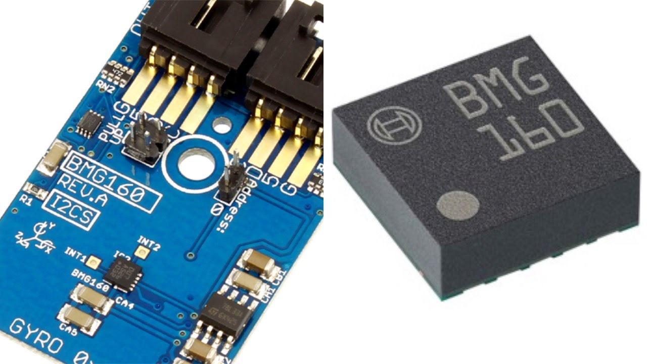 Particle Photon BMG160 Triaxial Gyroscope Sensor Tutorial