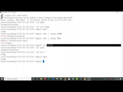 cd command in Unix/Linux