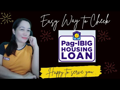 Easy way to check your Pag Ibig Housing loan account in portal |PagIbigbenefits