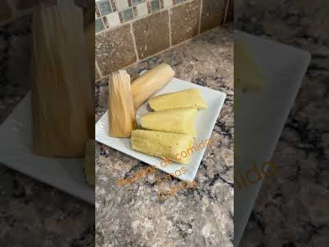 Tamales de elote 🫔🌽 / corn tamale