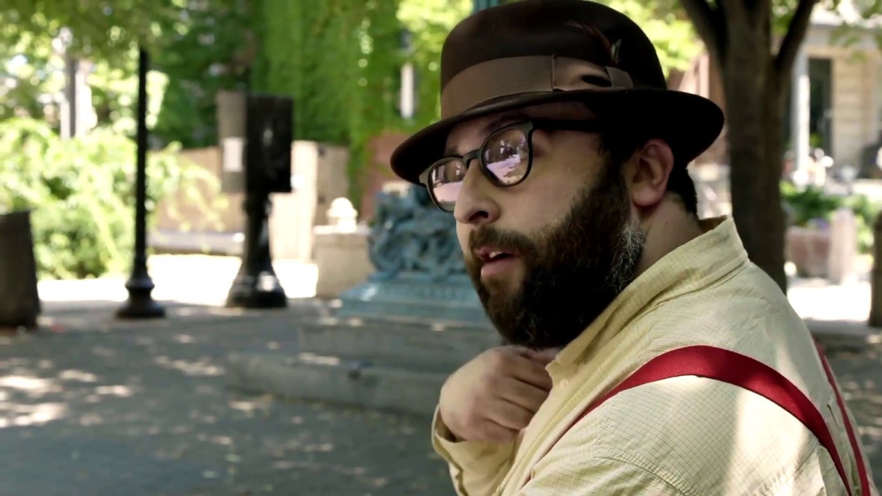 LANDLINE: Park Scene Ted & Norm