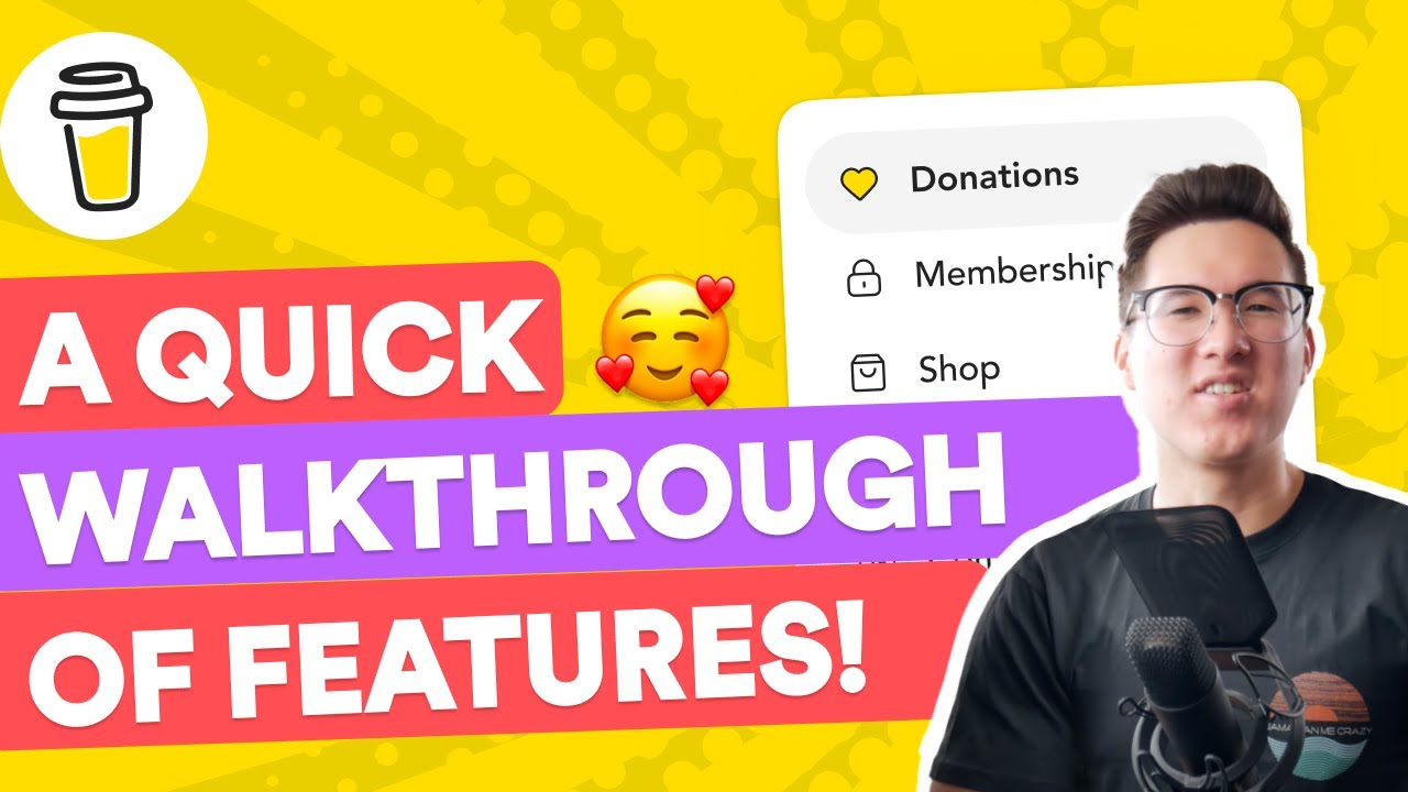 Buy Me a Coffee: Quick Walkthrough of the Features