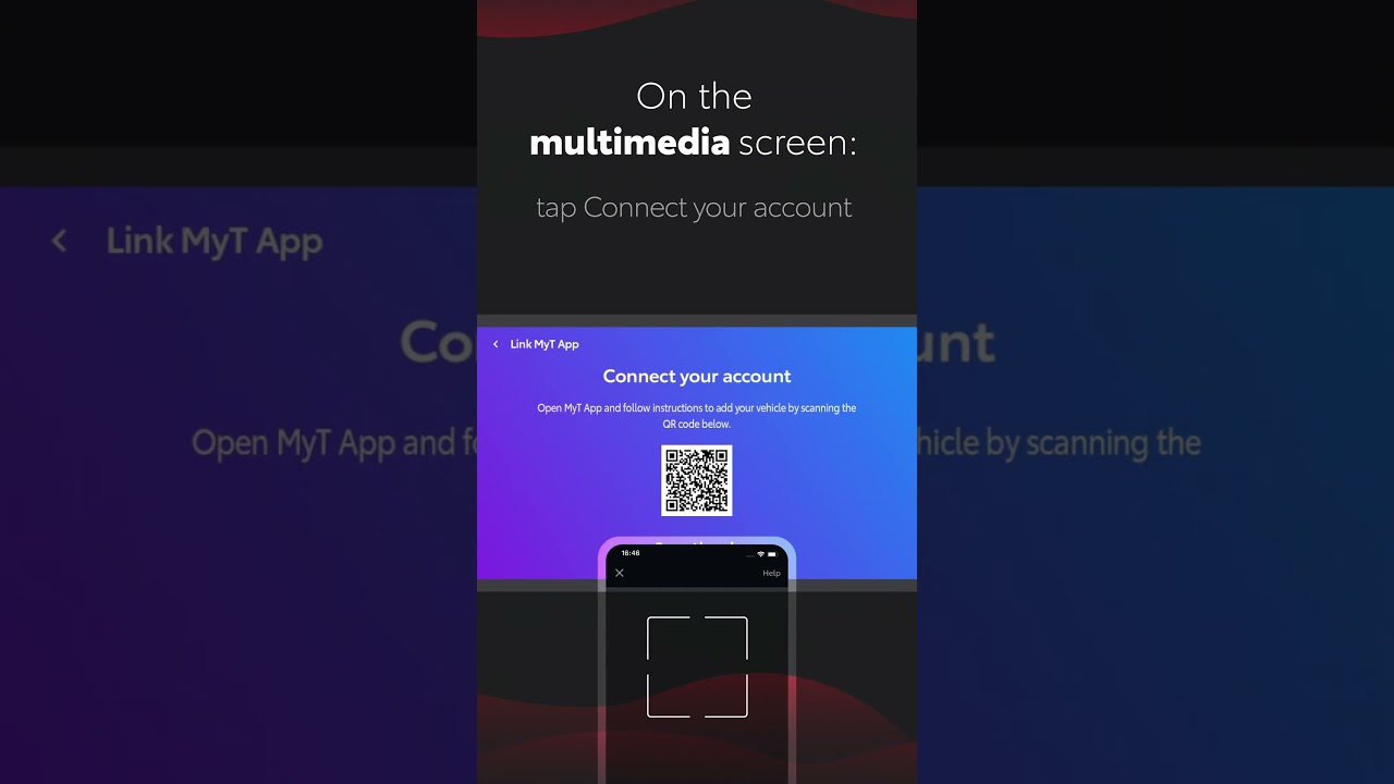 Link your MyToyota profile to your Multimedia via app or head unit #MyToyotaapp #Toyota