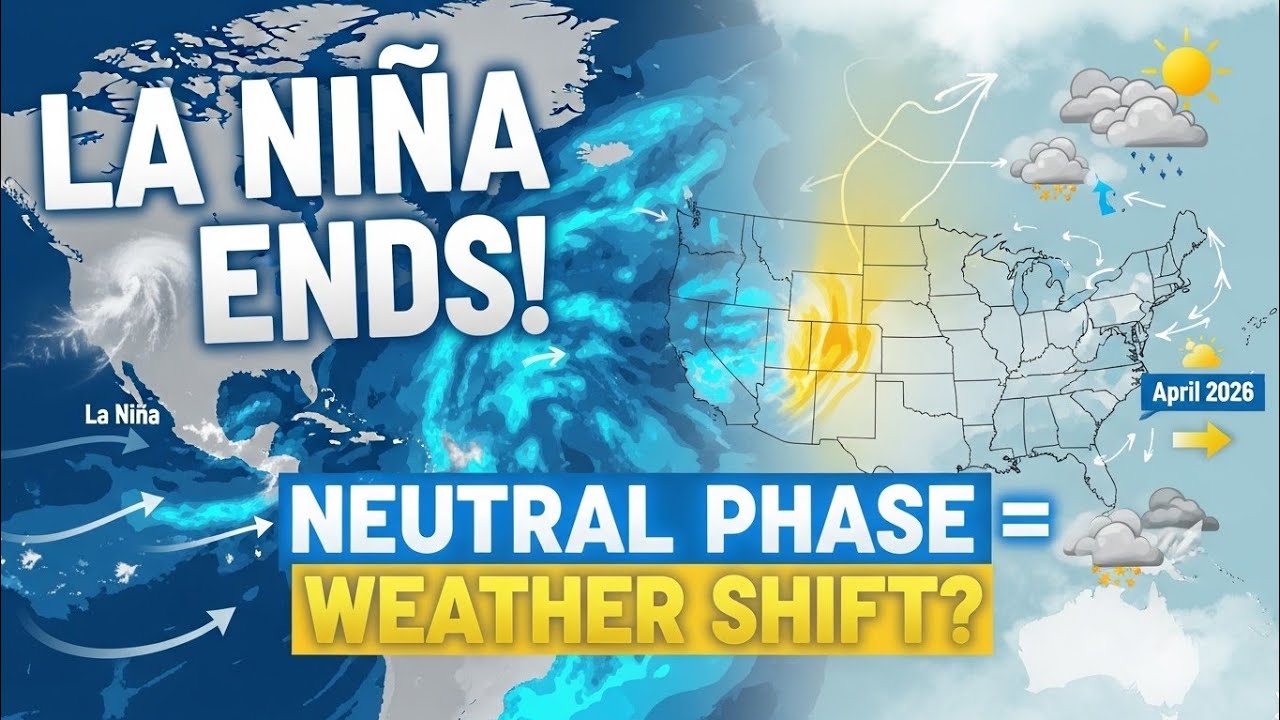 La Niña Fades: What ENSO-Neutral Means for April 2026 US Weather!