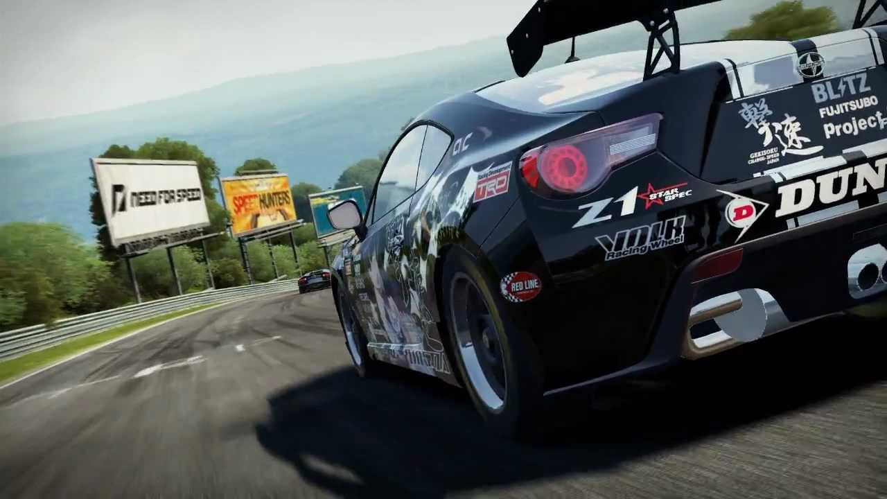 NFS Shift 2 Unleashed: Tuned 2013 Scion FR-S & Lamborghini Aventador v2.0 on Nordschleife Aremberg