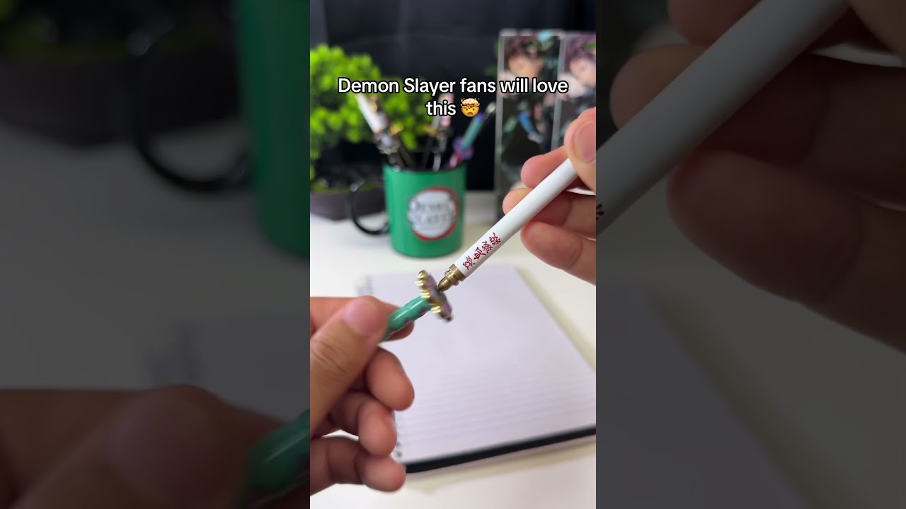 That one demon slayer fan watching this… 🤩 #demonslayer #anime #kny #pen