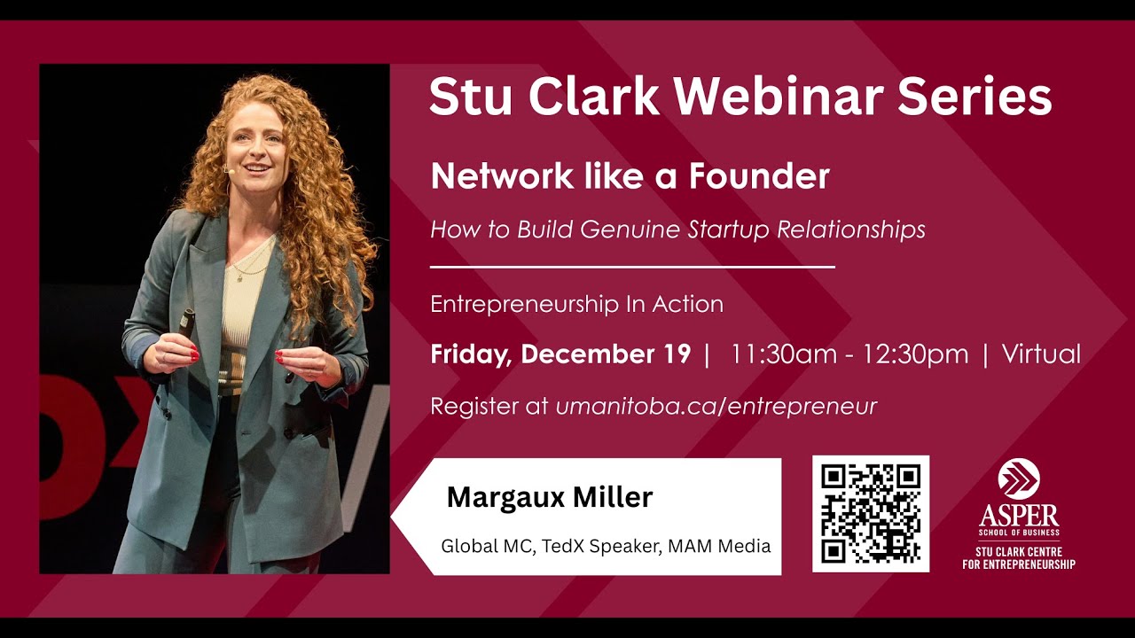 Stu Clark Webinar Series: Network Like a Founder