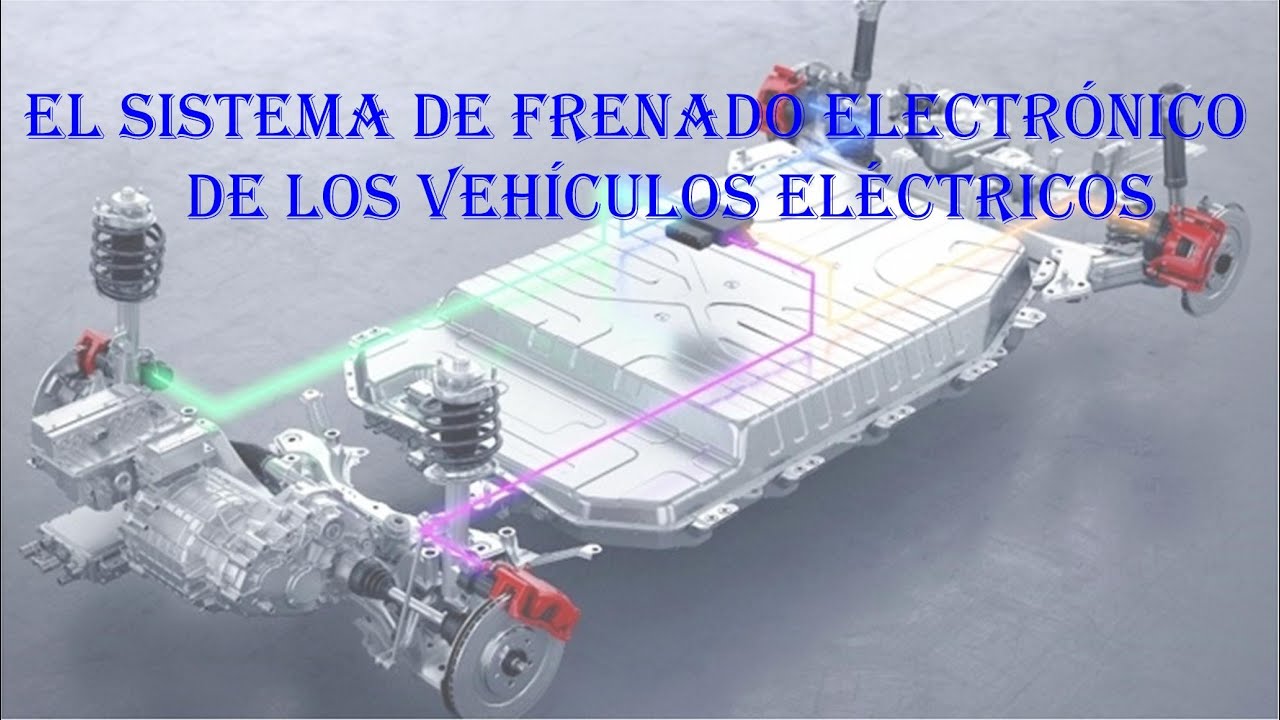 El sistema de frenado electrónico de los vehículos eléctricos.