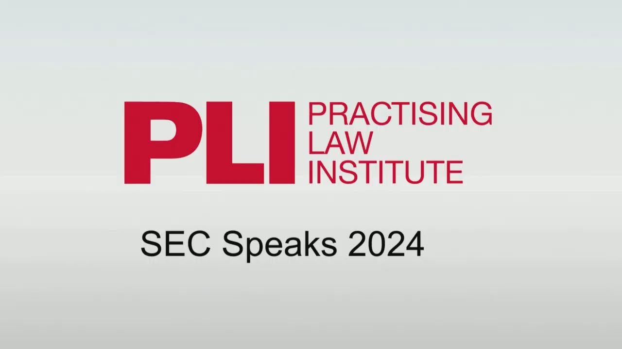 The SEC Speaks in 2024 - Day 2