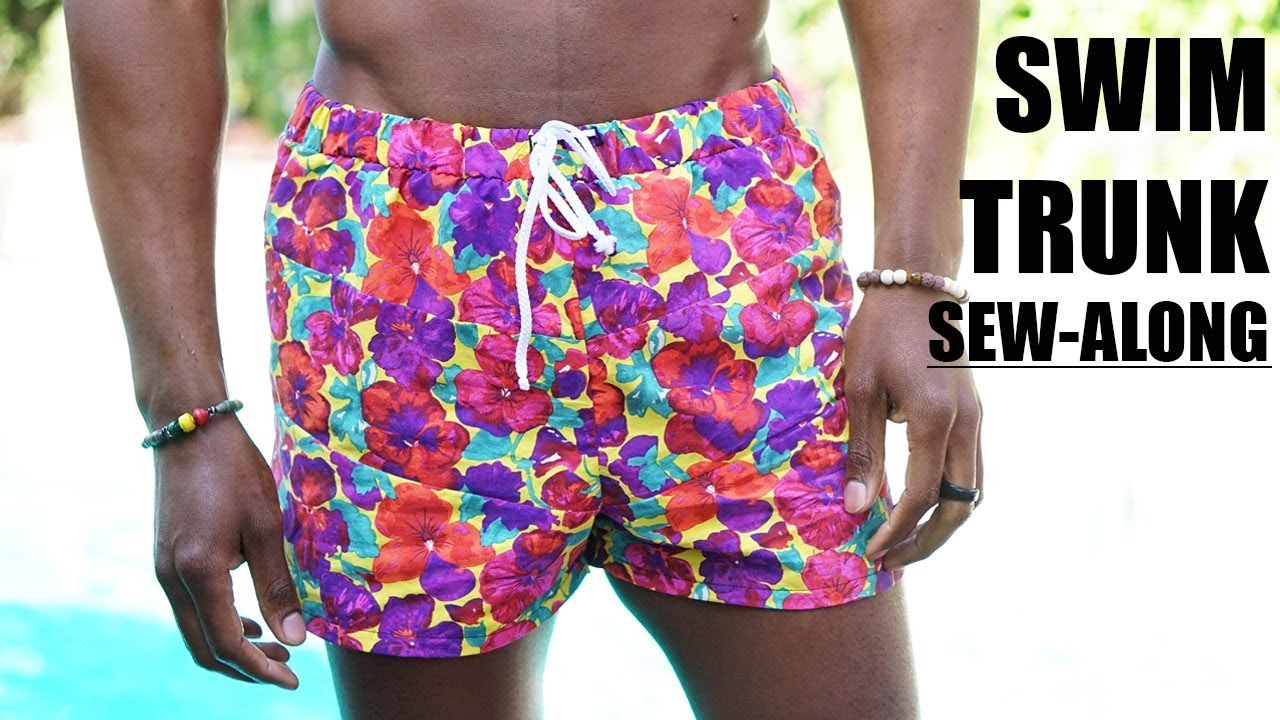 SWIM TRUNK SEW-ALONG PDF PATTERN