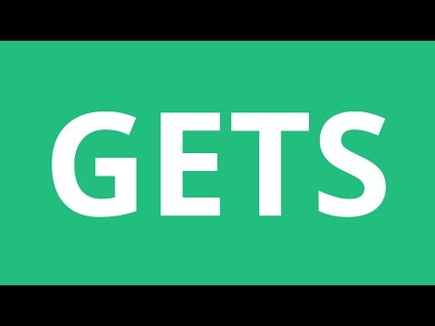 How To Pronounce Gets - Pronunciation Academy