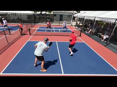 Bronze Medal Match; MEN'S AGE: 55-59 Pickleball - US OPEN 2024