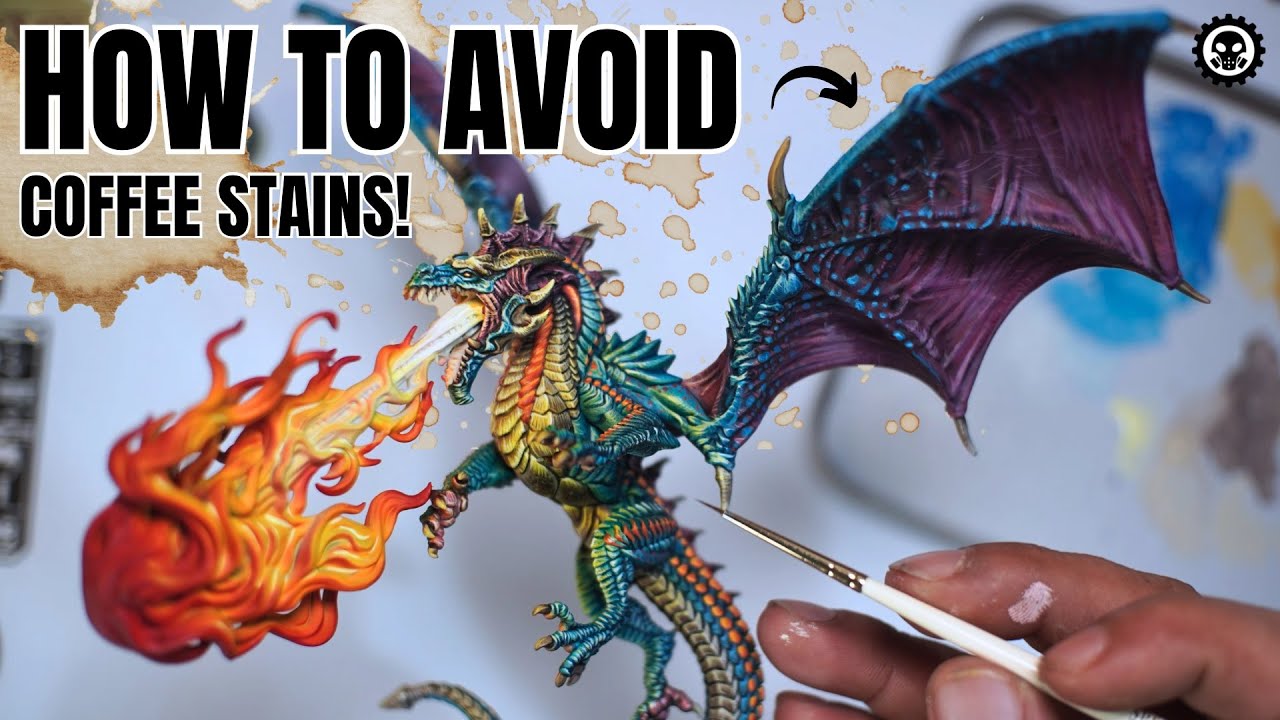 How to AVOID Coffee Stains with ​Speedpaints 2.0 #wargamergames
