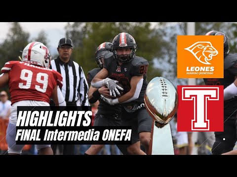 HIGLIGHTS Gran Final Intermedia, Leones Anáhuac Qro. vs Frailes UT ...