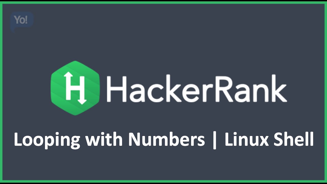 Looping with Numbers | Hacker Rank Solution in Linux Shell