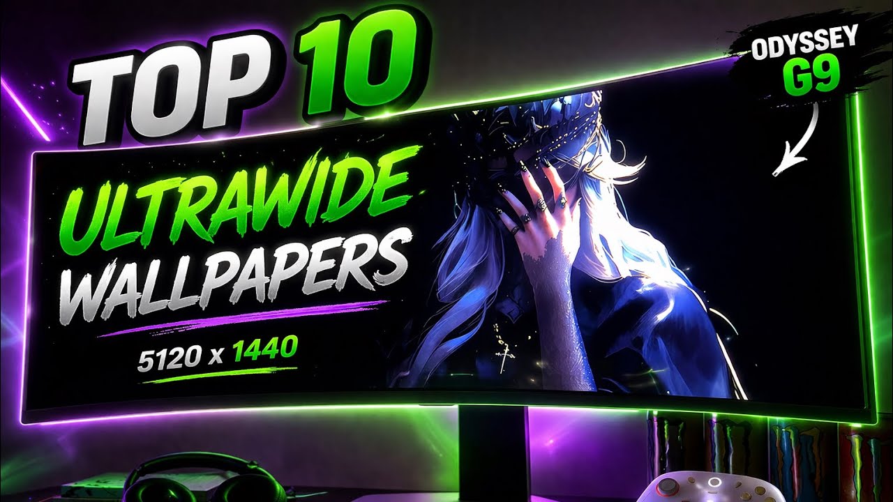 Top 10 BEST Ultrawide Wallpapers (5120x1440) 🔥