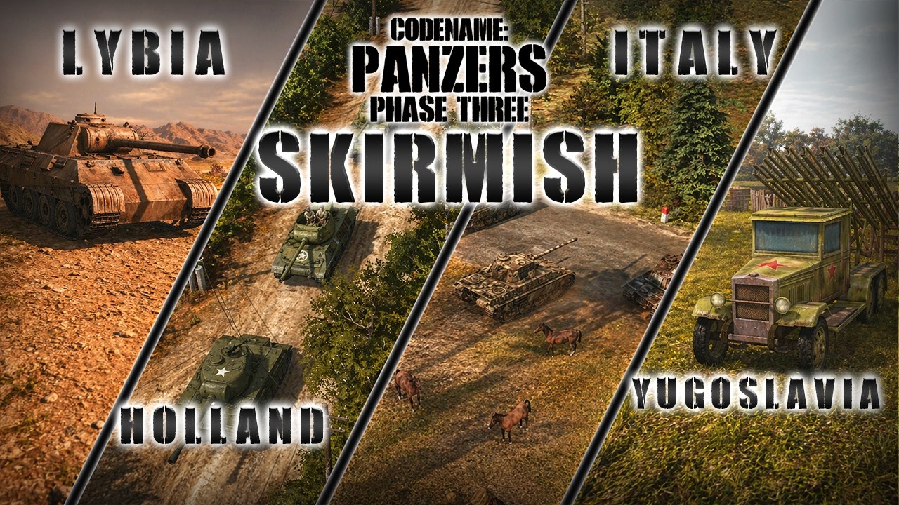 Codename: PANZERS Phase Two Mod - Skirmish Battles Part I.