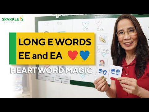Long E Words (EA and EE) - Heart Word Magic Spelling Technique