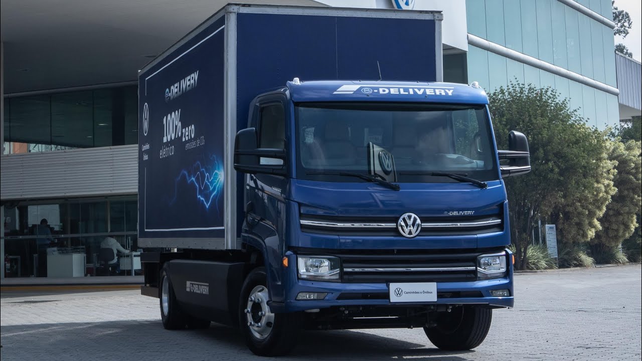 Esse é o novo Volkswagen e-Delivery – Primeiro caminhão totalmente ...