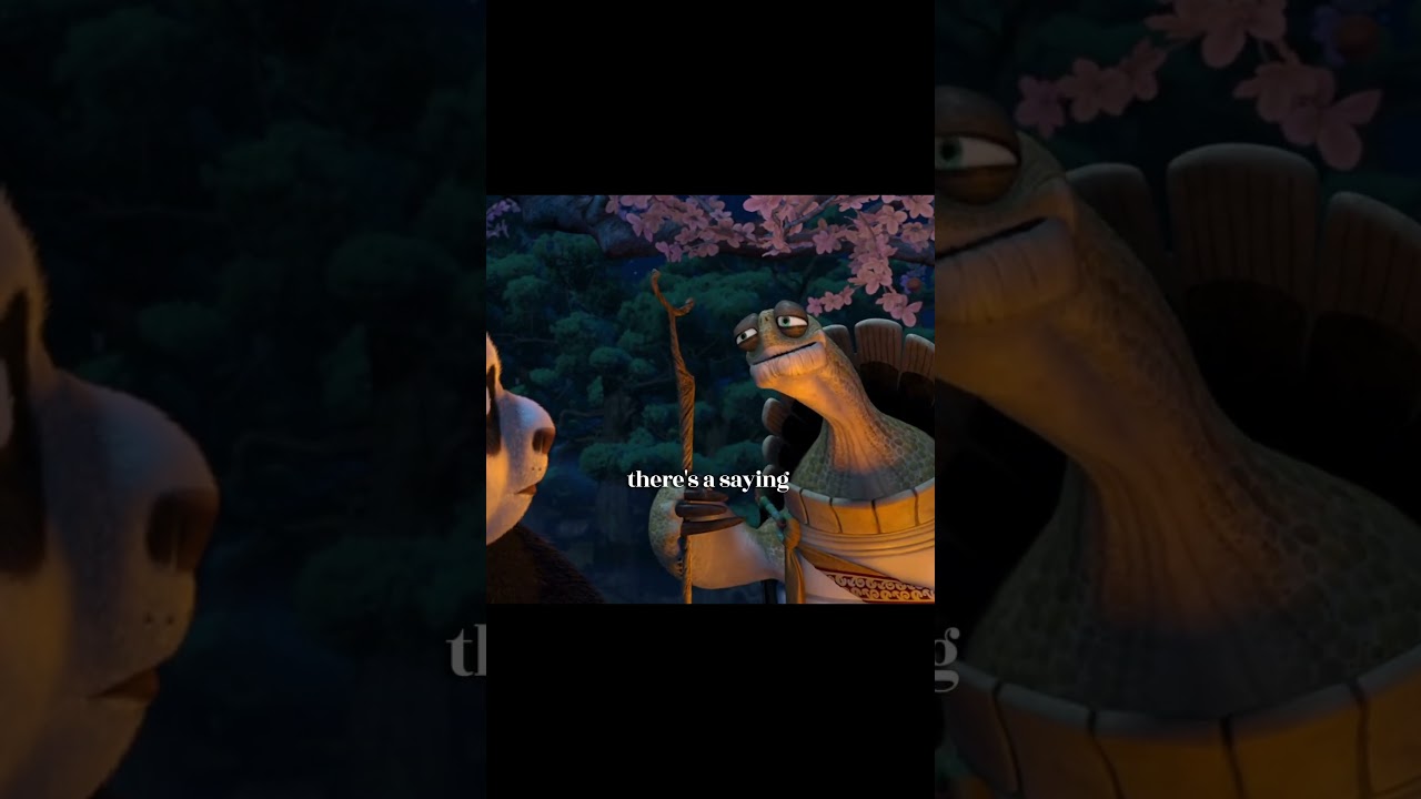 Kung Fu Panda:  Master Oogway's Message