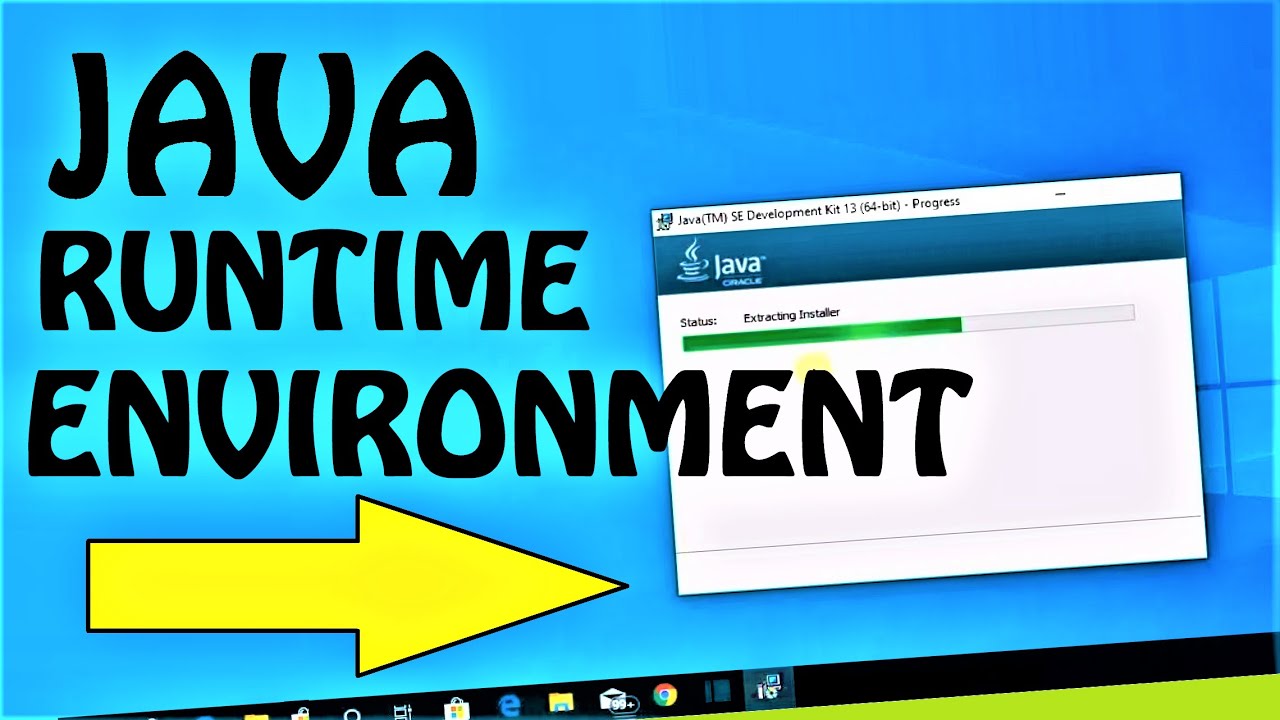 How to Install Java Runtime Environment on Windows 10 (English)