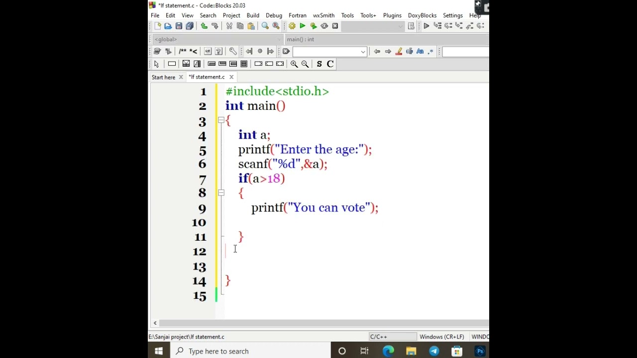 Voting system in c program #vote#system#c#sanjai#program