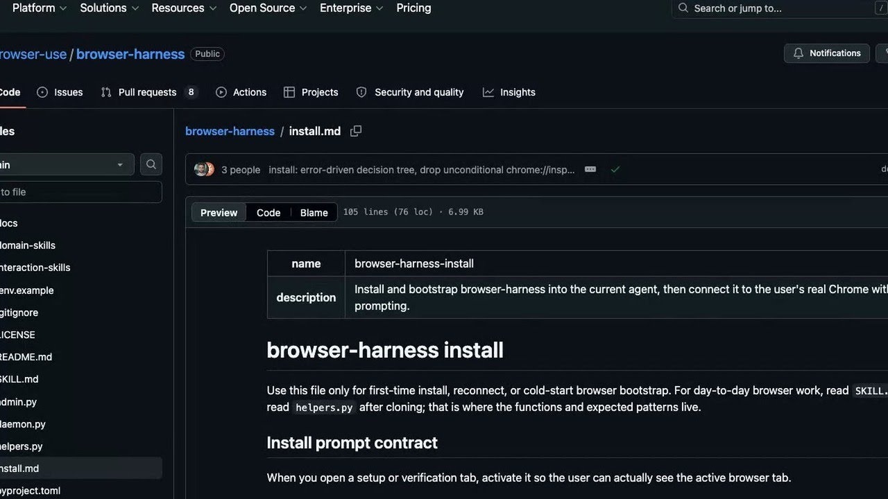 Browser Harness Review, A Thin Self-Healing Browser Layer for Coding Agents