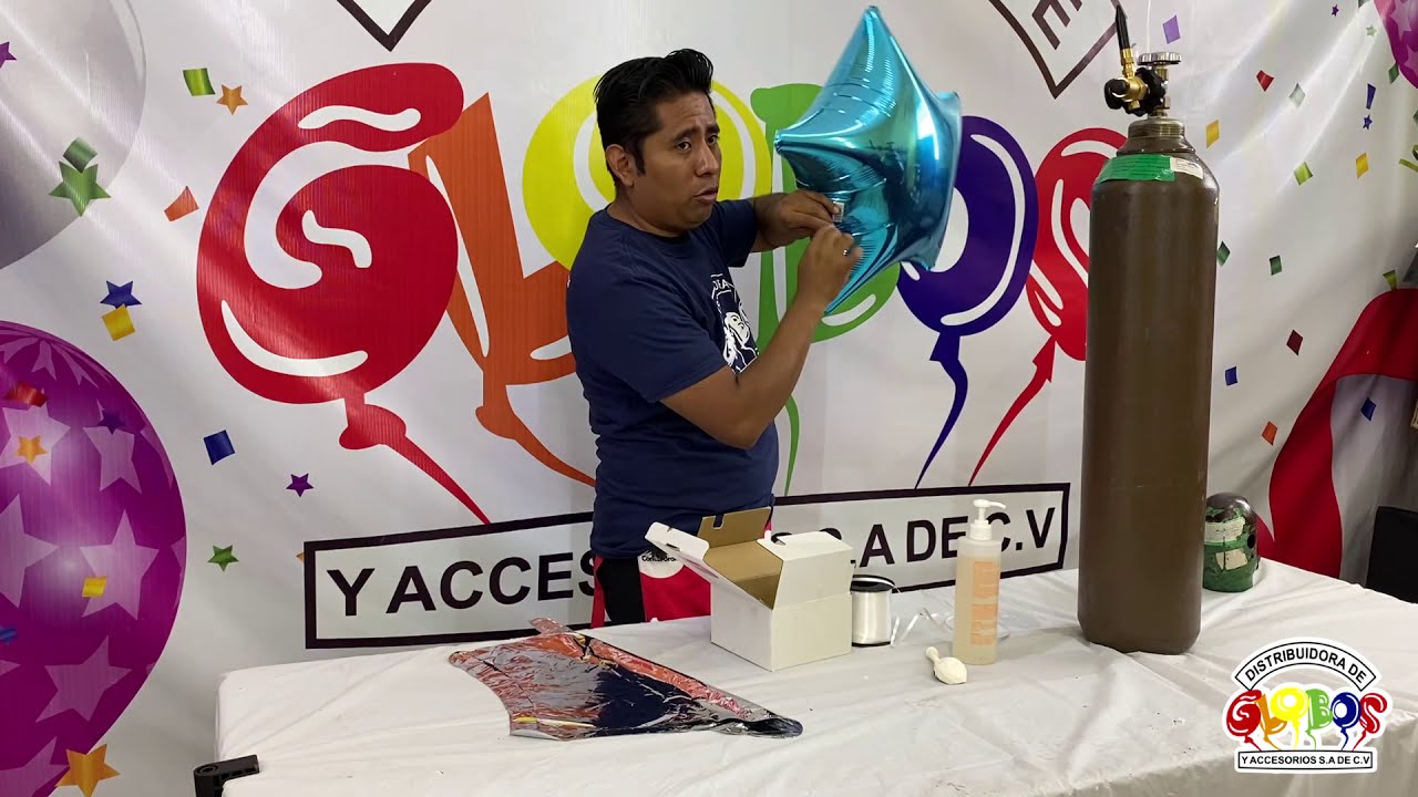 Diglosa - ¿Cómo inflar nuestros globos con helio?