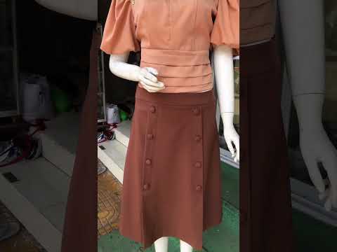 Áo thiết kế -230k với Váy dáng A -290k( fb Sốp Thi )